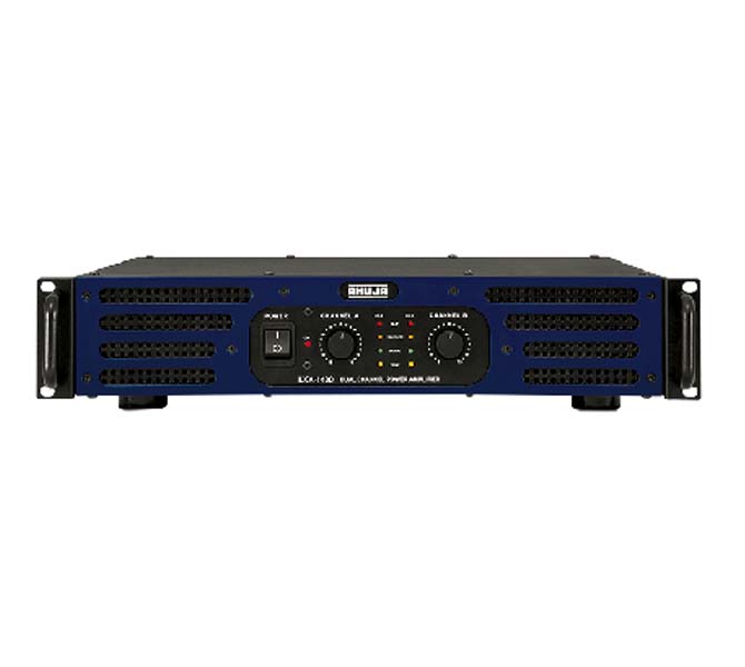 DUAL CHANNEL POWER AMPLIFIERS AC OPERATION 1500W - LXA-1400 [A AMP93 ...
